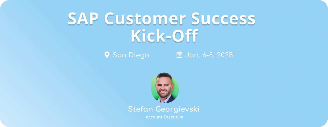 SAP Customer Success Kick-Off 2025 - Semos Cloud